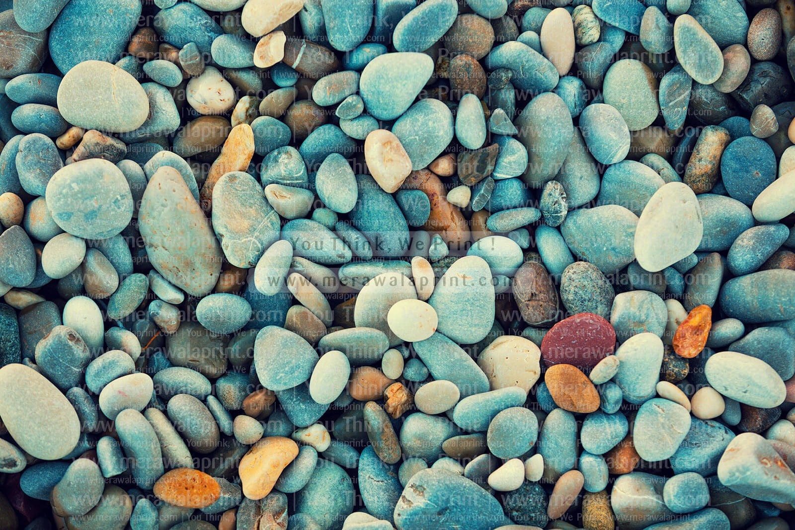 Natural abstract vintage colorful pebbles – Merawalaprint - Marbles and ...