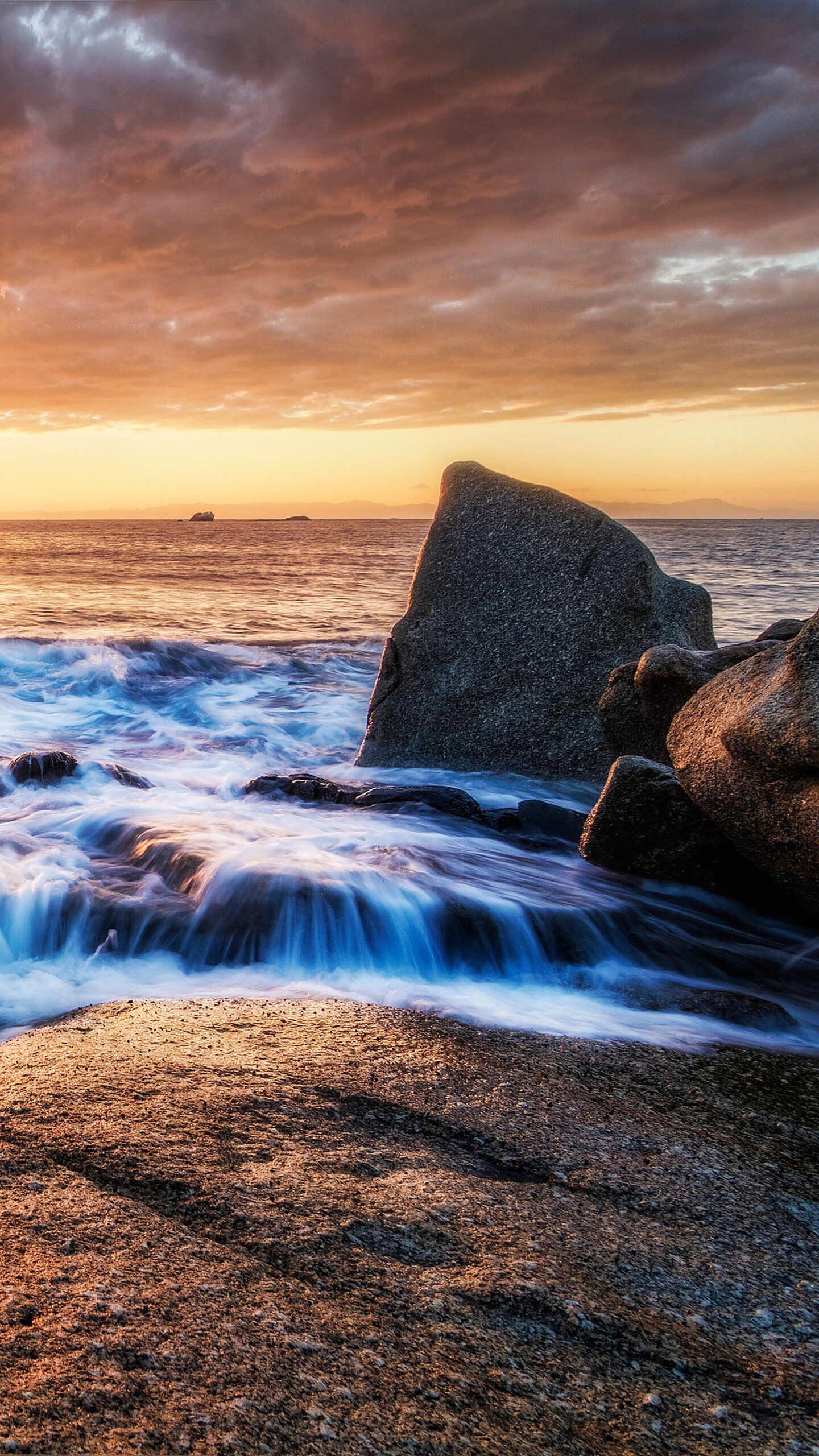 Beach natural sunset – Merawalaprint - Natures